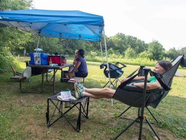 Plan Your Group Getaway at Pinewoods Campground - Group Campsite A